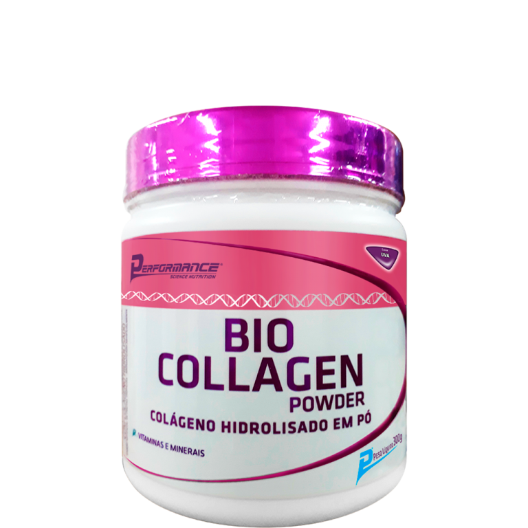 Colágeno Hidrolisado em Pó - Bio Collagen 300gr - Performance